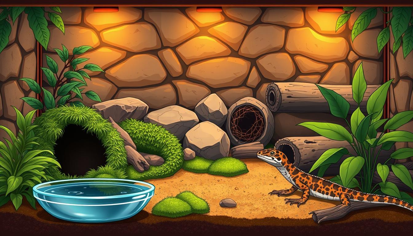 How to Set Up a Leopard Gecko Habitat