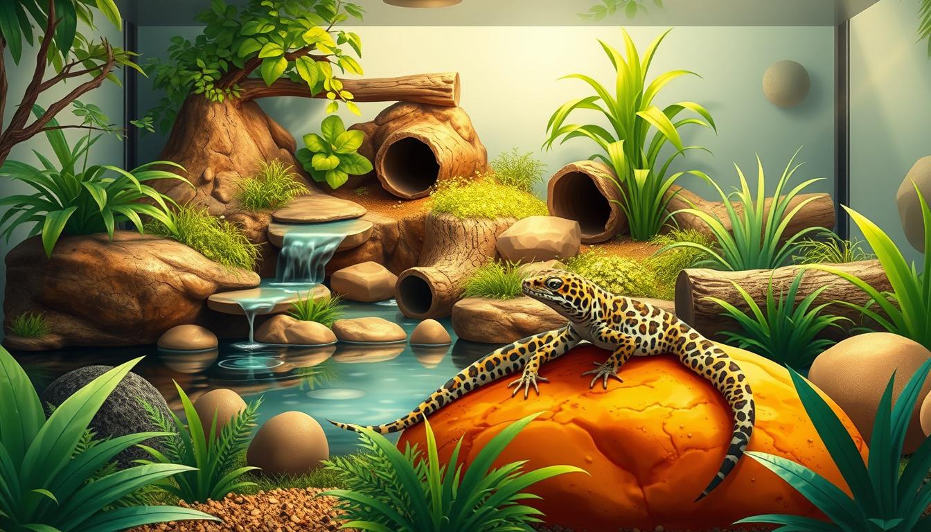 How to Set Up a Leopard Gecko Habitat